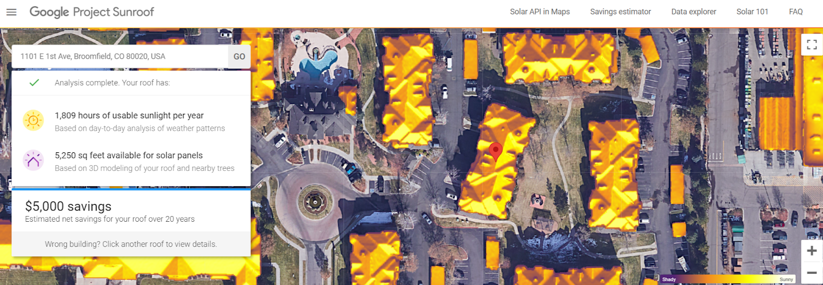 Google’s Project Sunroof: What Is It and Is It Any Good? - 8760 Solar